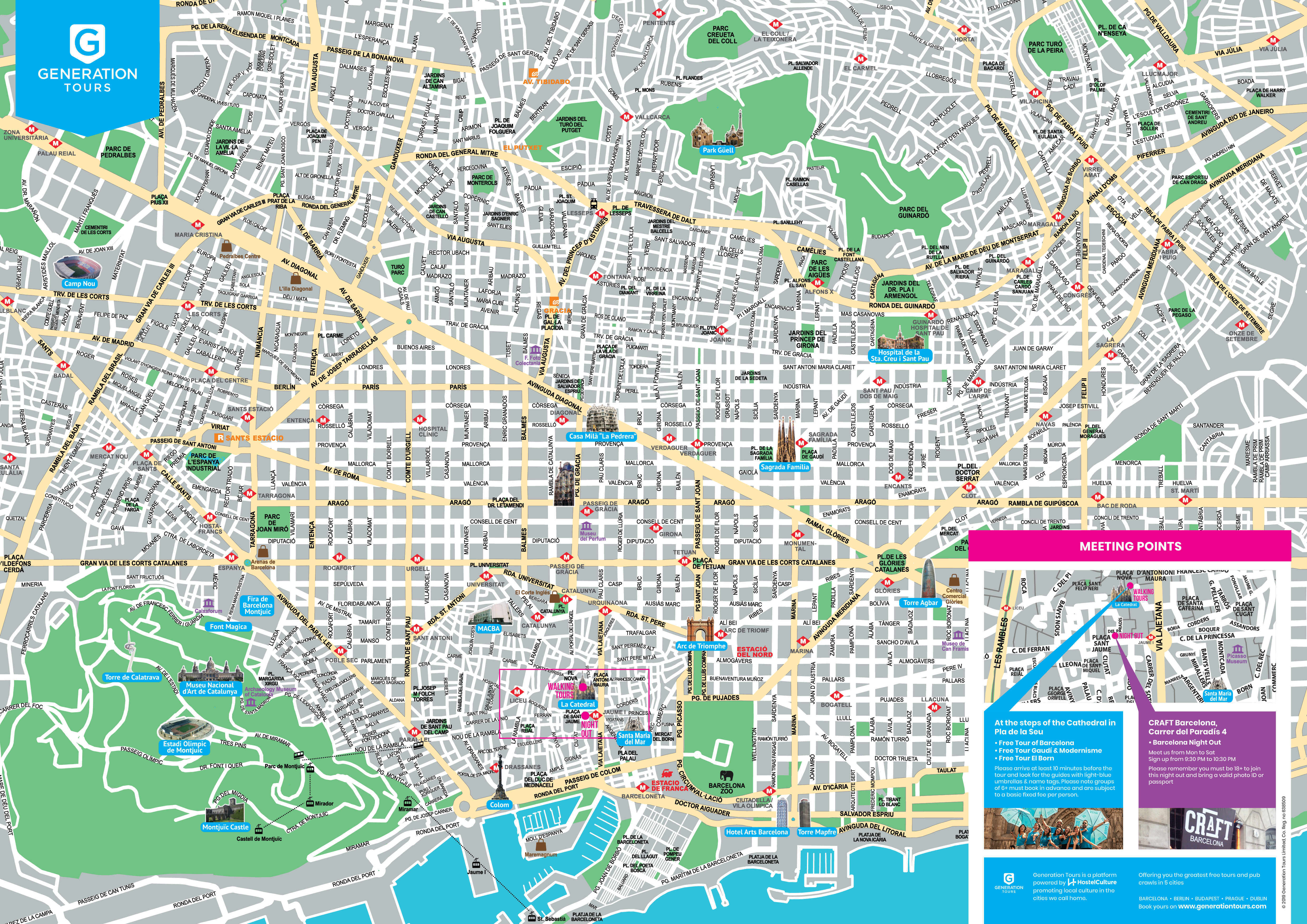 Free Walking City Tours Barcelona